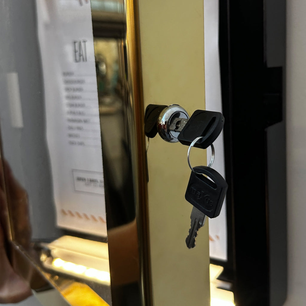 Brass Menu Case - With Lock and key - UK Made – Goodwin & Goodwin ...