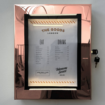Restaurant Menu Boards & Signs – Goodwin & Goodwin™ - London Sign Makers