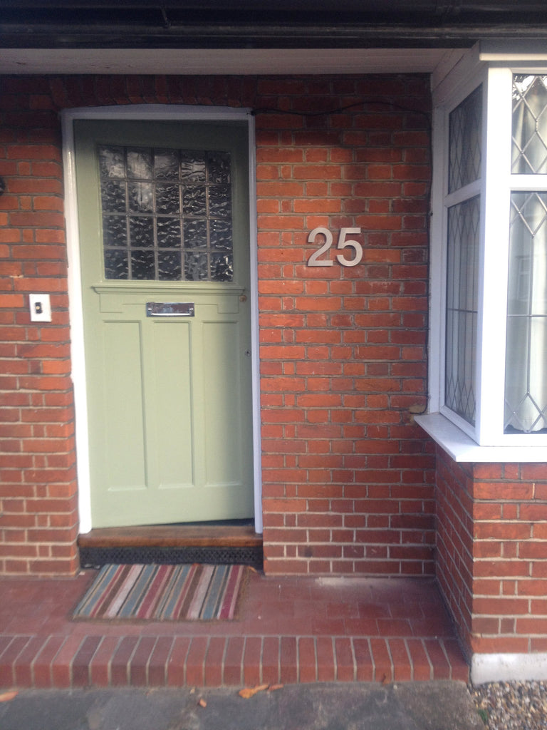 Modern House Numbers, Stainless Steel House Numbers, Designer House ...