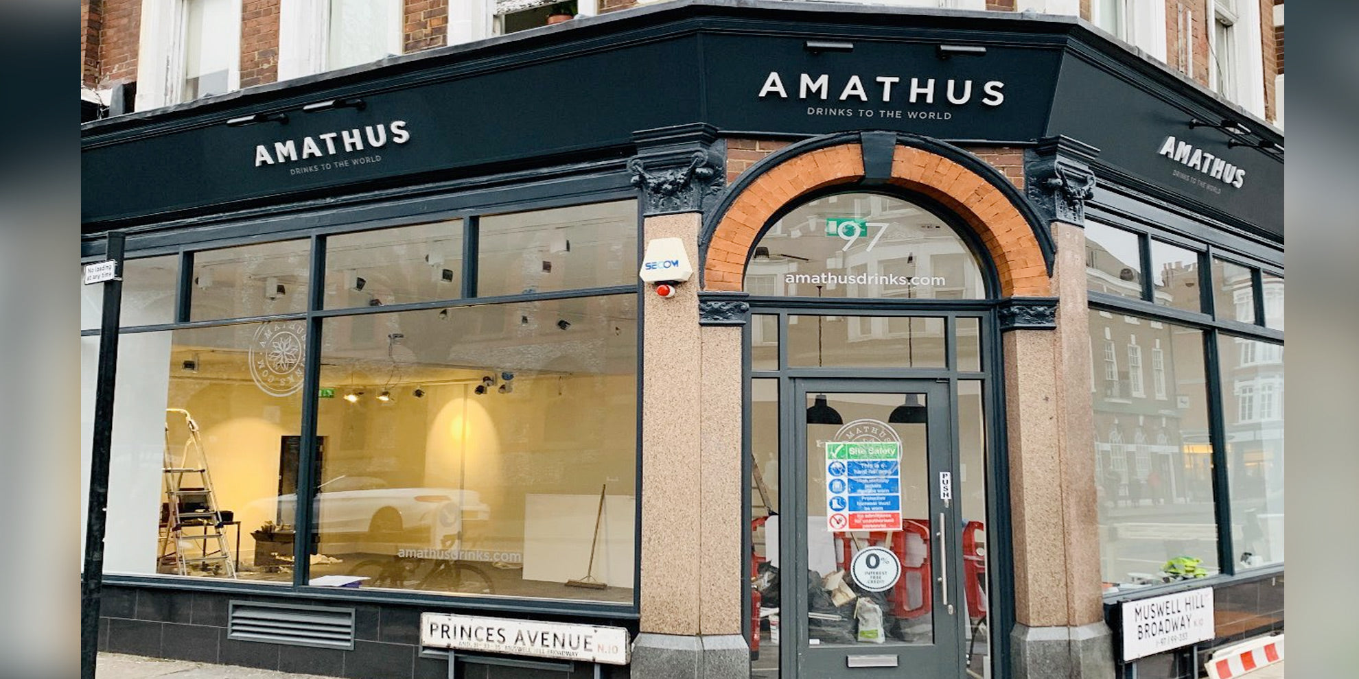 Amathus shop in Muswell Hill