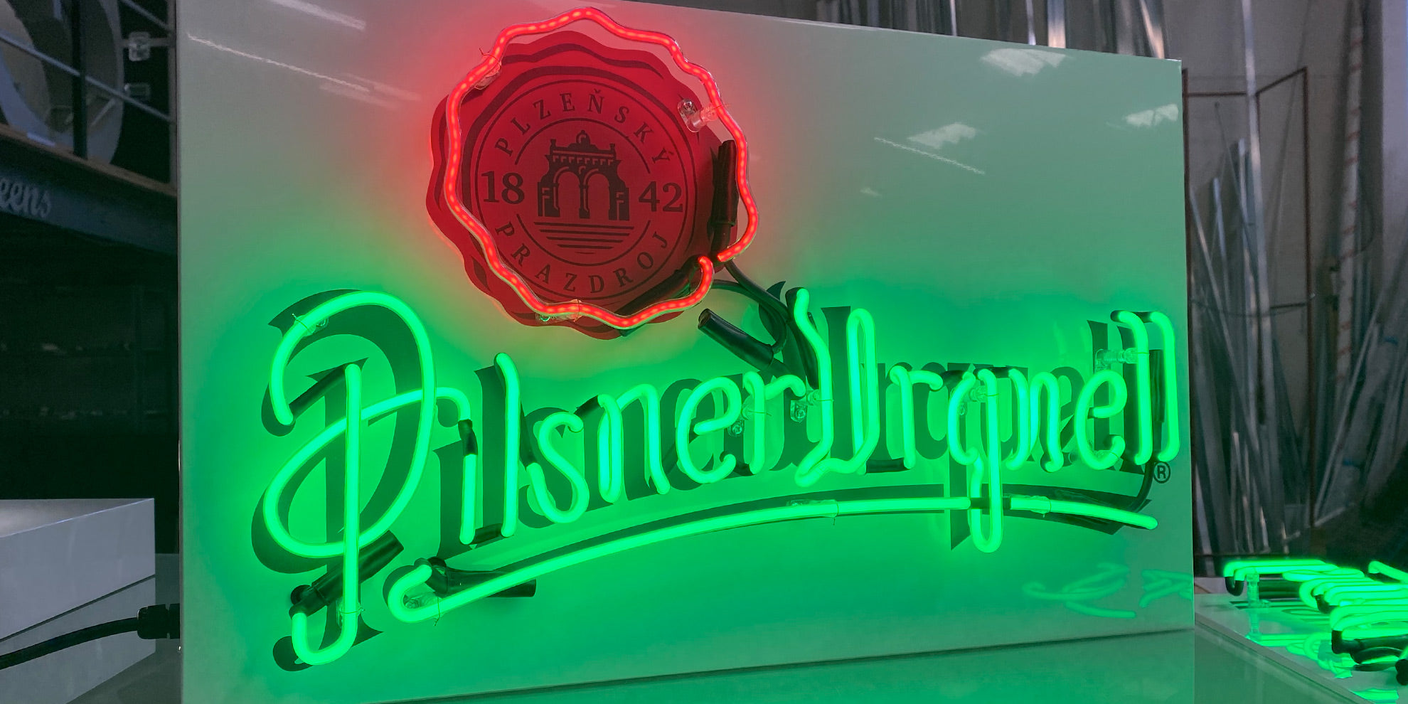 Neon Pilsner Sign